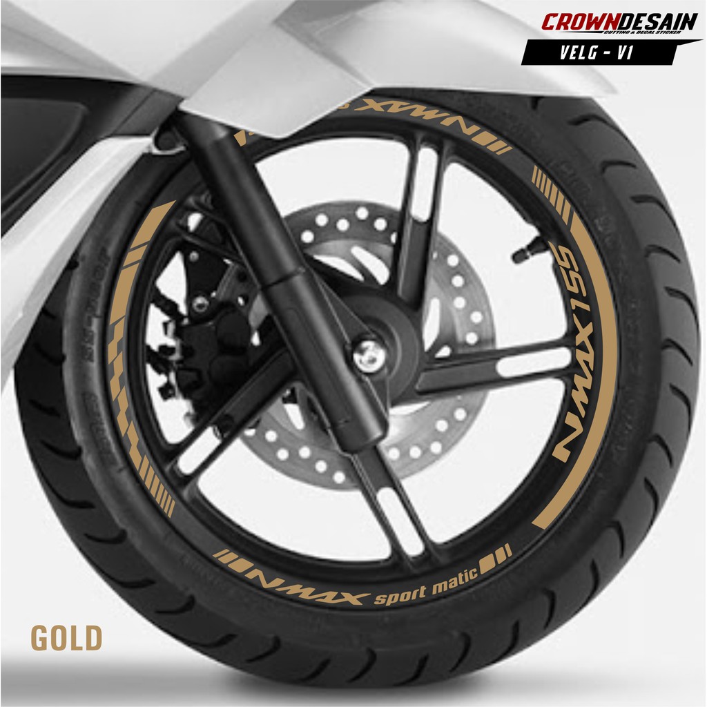 Decalsticker sticker cutting list Rims yamaha nmax sticker velk nmax ...