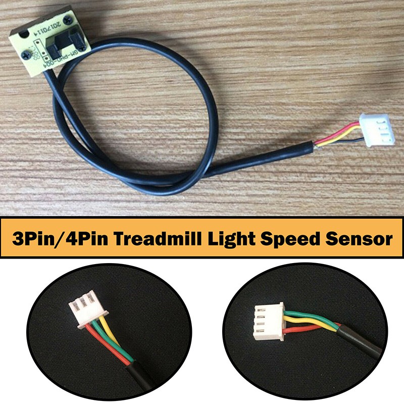 3 Pin/4 Pin Treadmill Light Sensor Tachometer Speed Sensor For ...