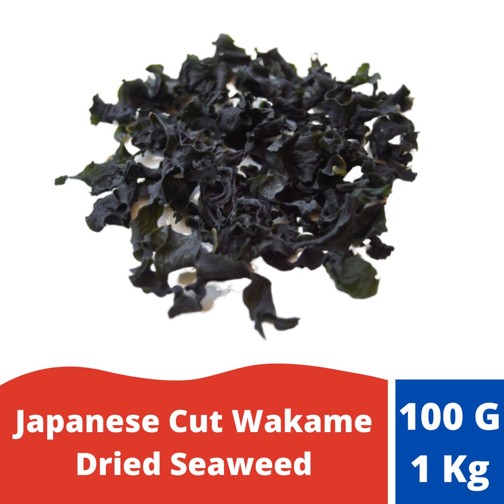 Japanese Cut Wakame Dried Seaweed - 1 kg | Shopee Philippines