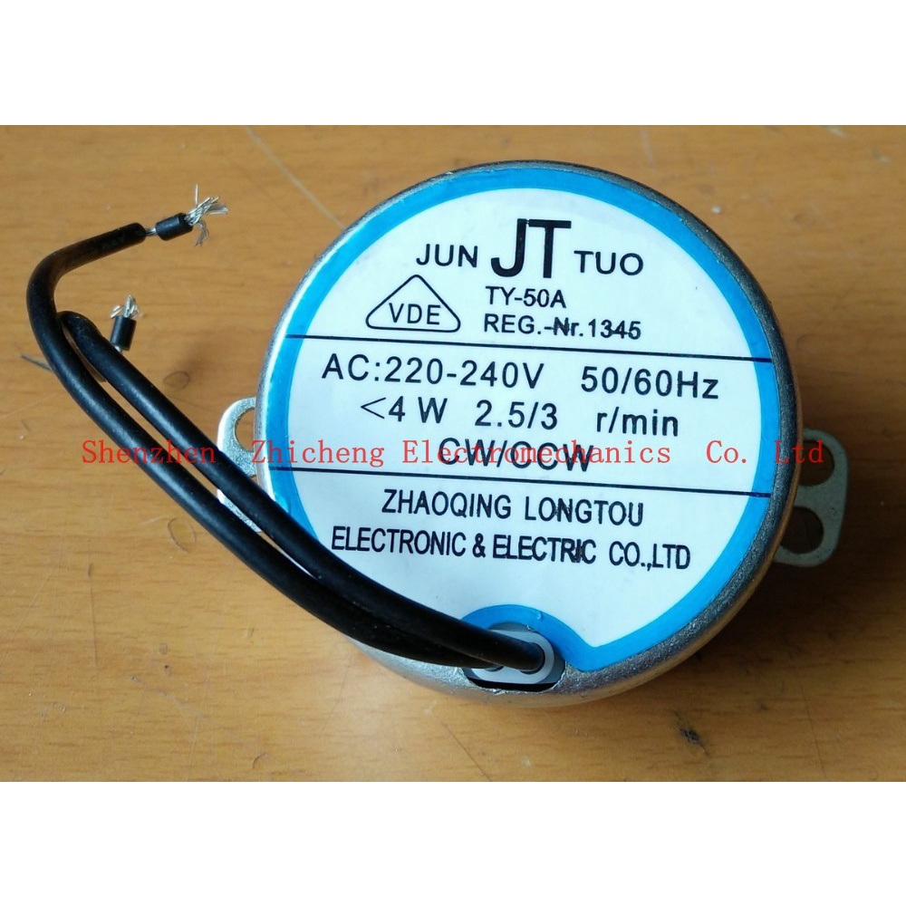 Oscillating Motor Ac Synchronous Motor TY-50A headbanging AC 220-240V ...