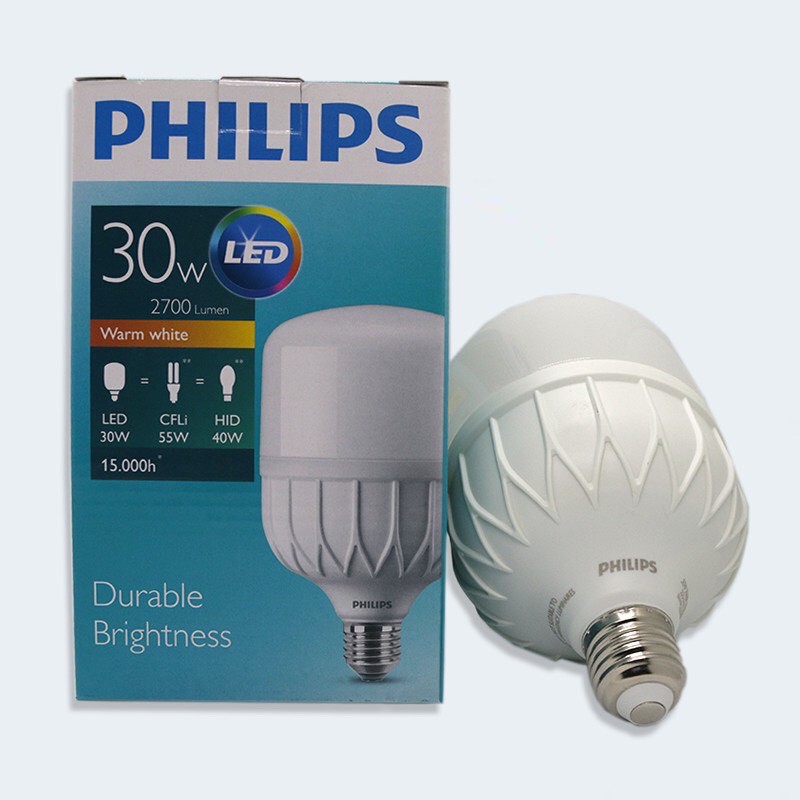 Philips - E27 Pillar led Bulb, High Power Hi-lumen TForce 20w, 30w, 40w ...