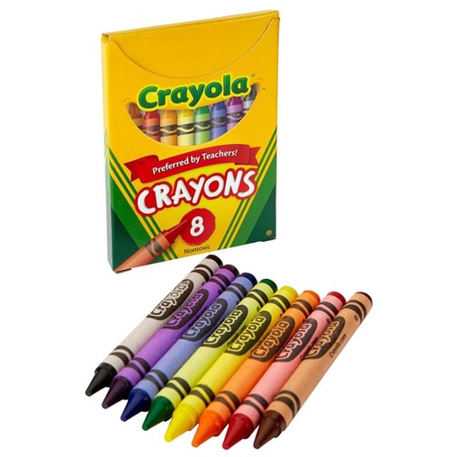 Crayola Original Crayons 8 Colors | Shopee Philippines