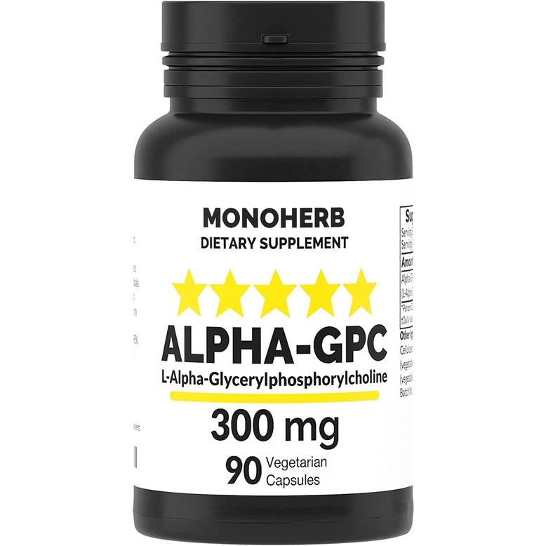 90 Caps Alpha GPC Enhanced Absorption Brain Support Memory Creativity ...