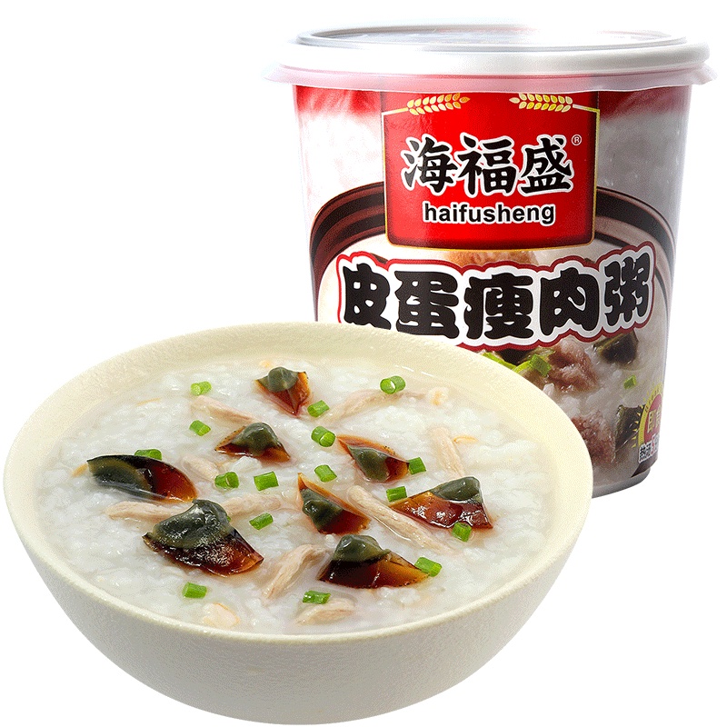 Hai Fu Sheng Instant Congee Spareribs Mushroom Flavor 38g | Shopee ...