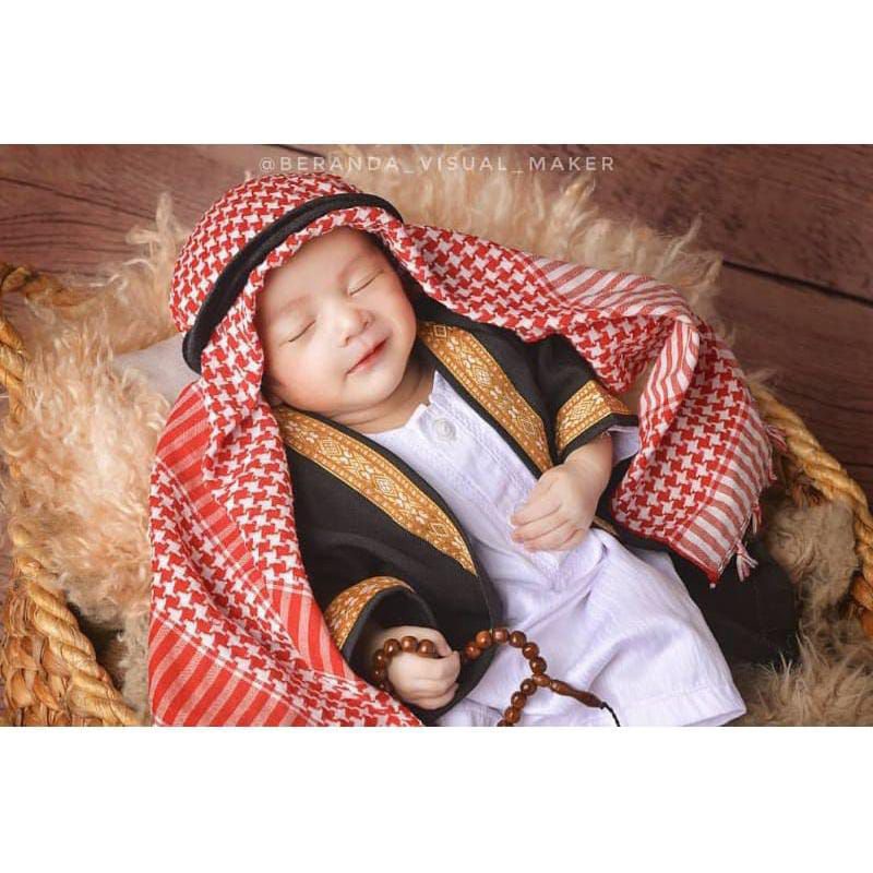 [nam.kid] Aqiqah Turban Gamis for baby boys | Igal son | Soldier's robe ...