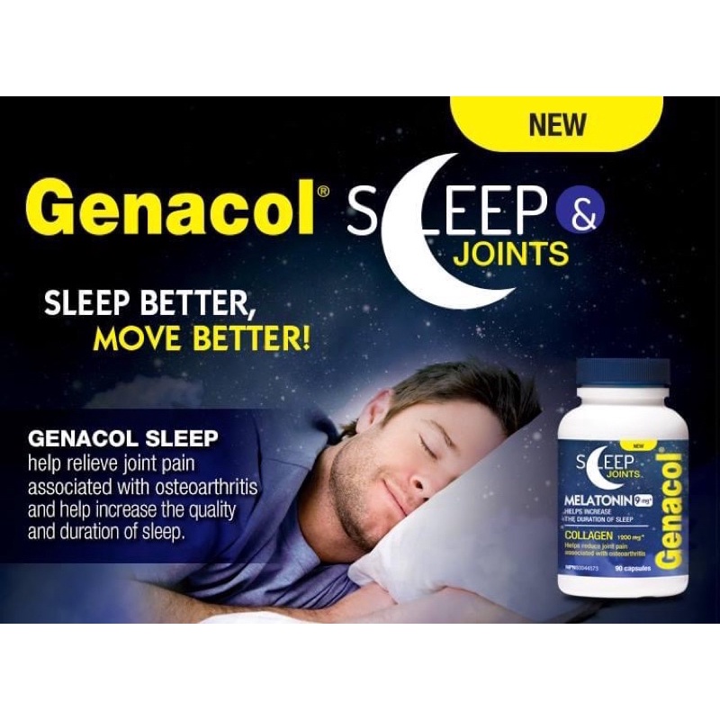 Genacol Sleep (Melatonin + Collagen) | Shopee Philippines