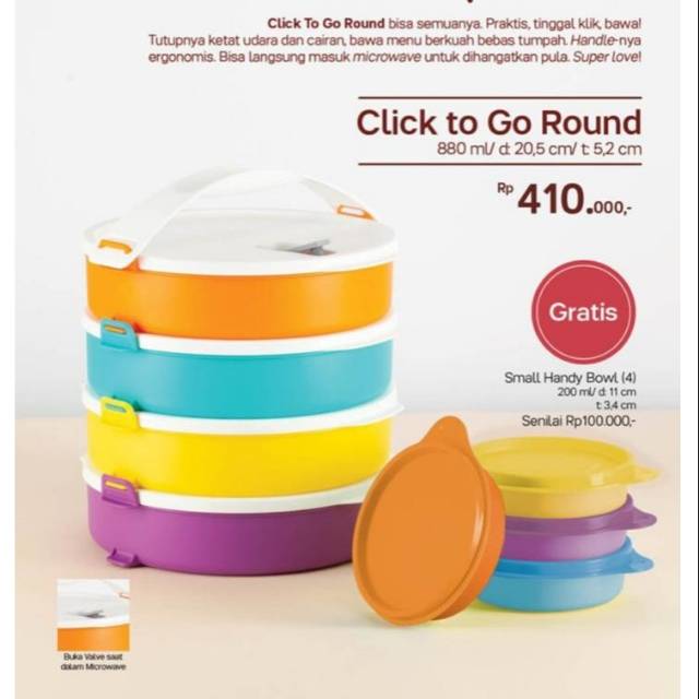 Click To Go Round Set Original | Shopee Philippines