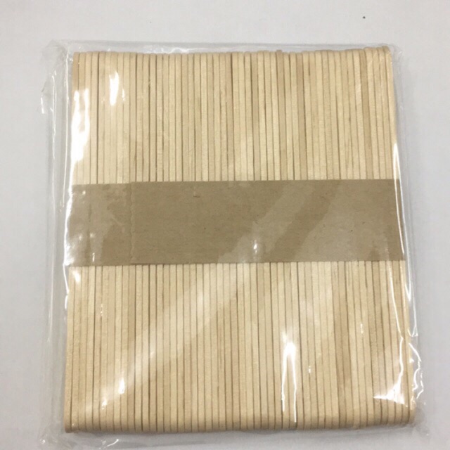 50 Pcs Popsicle Stick Ice Pops Sticks Ice Cream Sticks Arts & Crafts ...