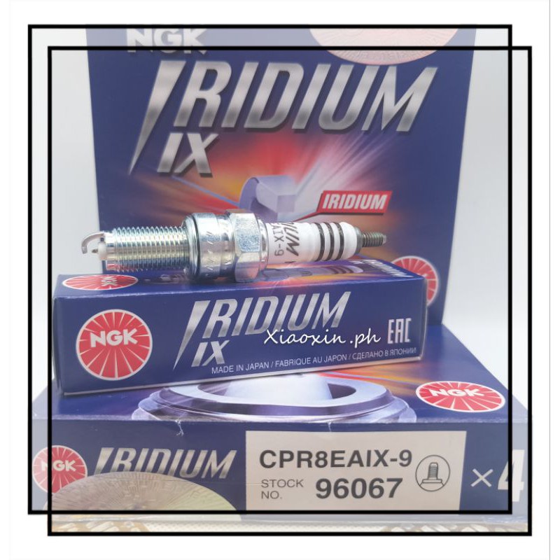 NGK (PER PC.) SPARK PLUG IRIDIUM CPR8EAIX-9 FOR AEROX155 NMAX155 RS150 ...