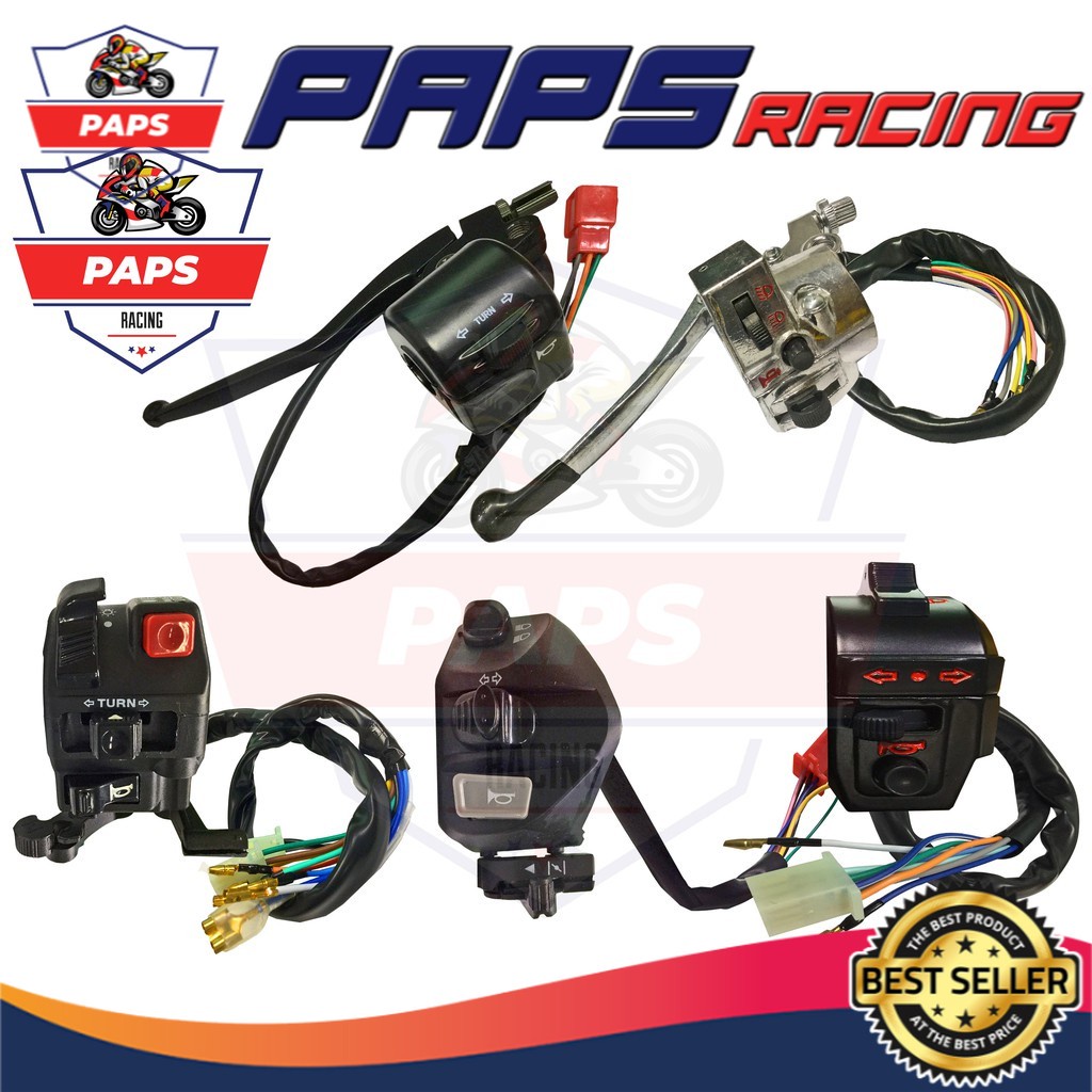 Motorcycle Handle Switch Assy Set (HSW) CT100/BAJAJ/MIO/RUSI 125/MIO ...