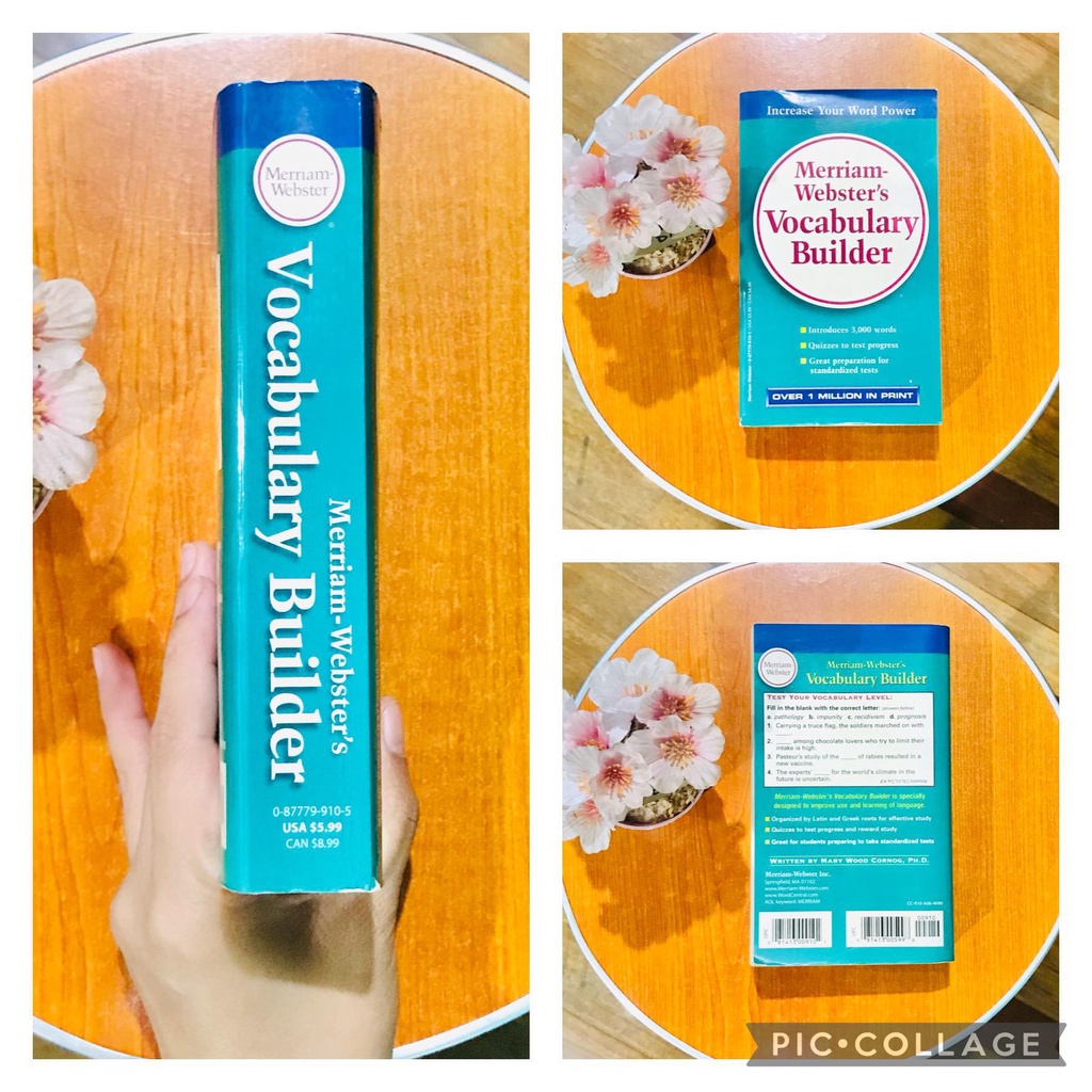 Merriam-Webster's Vocabulary Builder by Mary Wood Cornog | Shopee ...