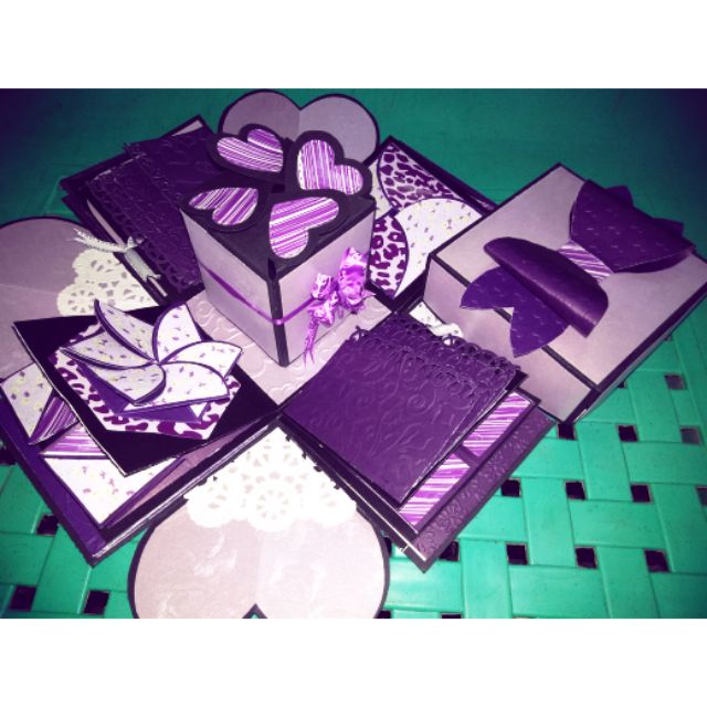 Explosion box violet design | Shopee Philippines