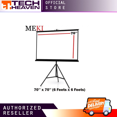 MEKI PROJECTOR TRIPOD SCREEN 70X70 | Shopee Philippines MEKI PROJECTOR TRIPOD SCREEN 70X70 | Shopee Philippines