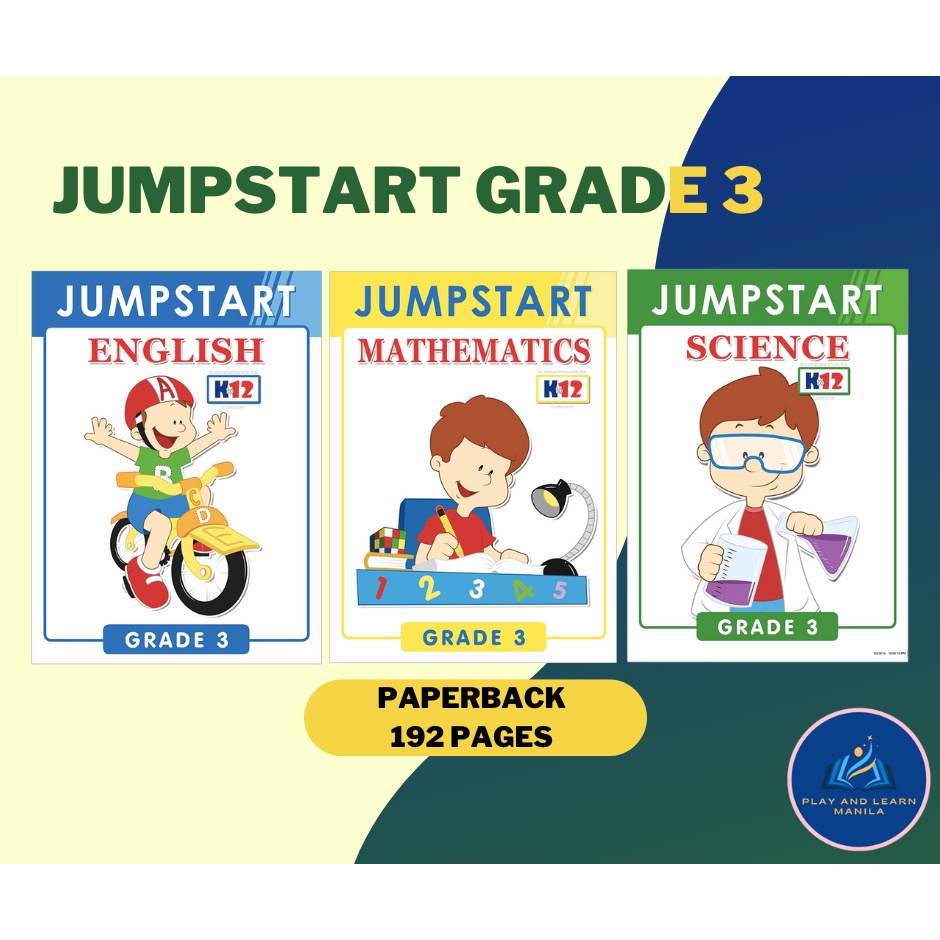 Jumpstart Workbook for Grade 3 (K12) | Shopee Philippines
