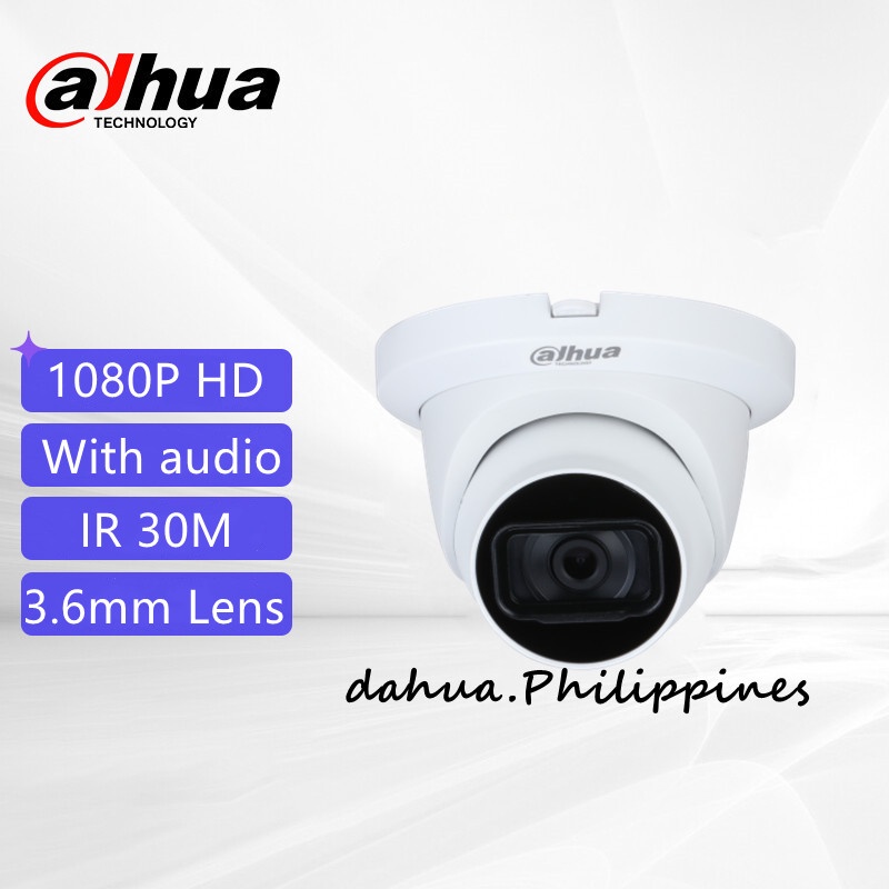 Dahua 2MP HD IR 30m Eyeball CCTV camera With Audio Wired 3.6mm Lens ...