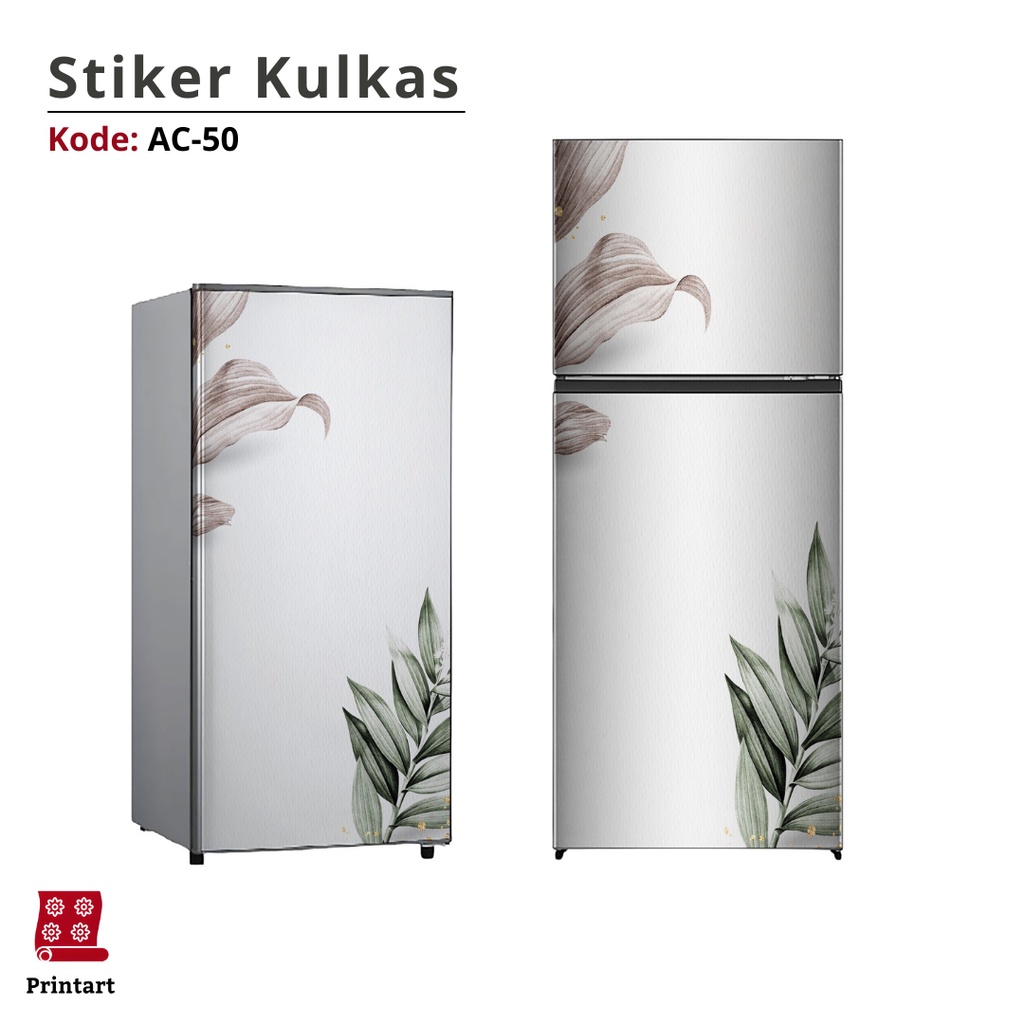 1-door Refrigerator Sticker And 2-door Aesthetic Refrigerator Sticker ...