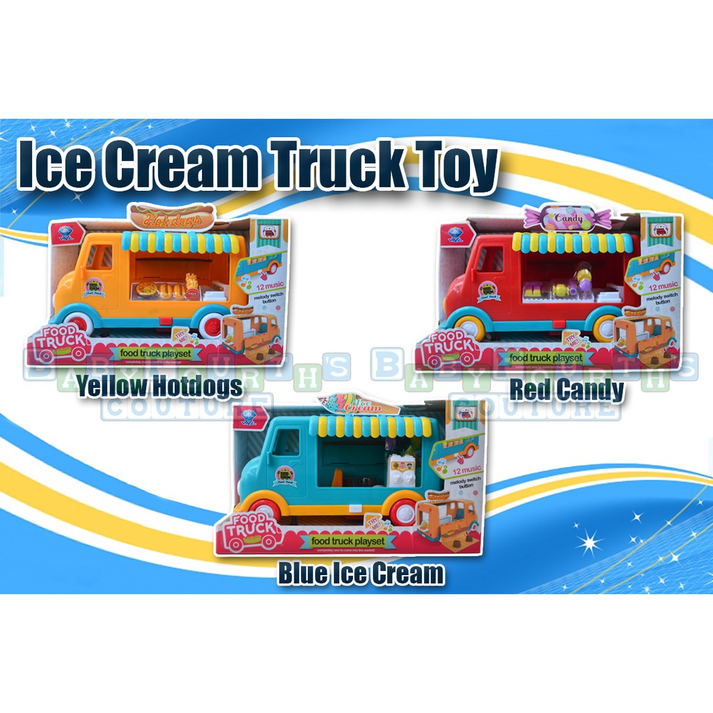 COD Kids Truck Ice Cream Candy Sandwich Food Truck Playset With Music ...