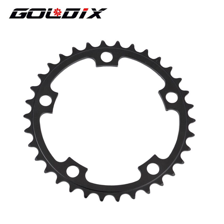 GOLDIX 110BCD 50t -34t Bicycle Chainring Double Round Aluminum Alloy ...