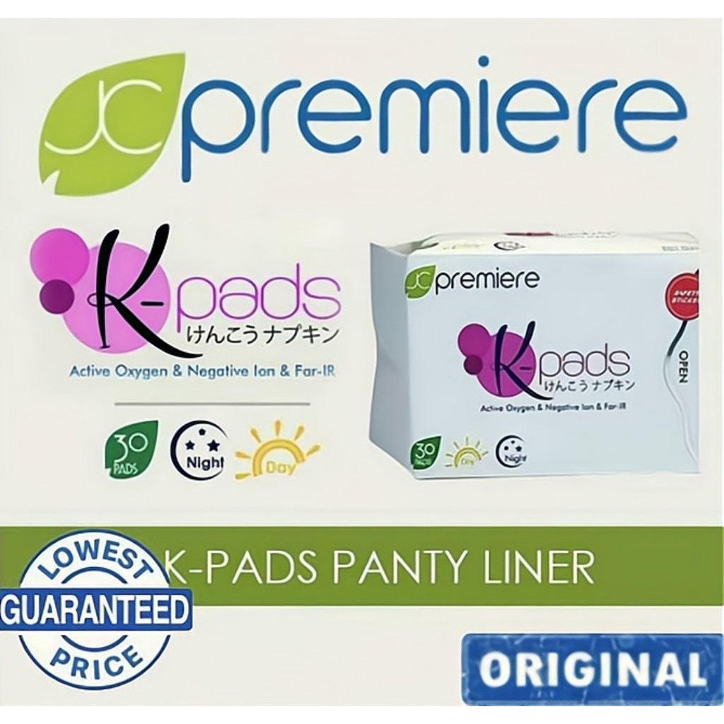 K-Pads Negative Ion (Napkin and Pantyliner) | Shopee Philippines