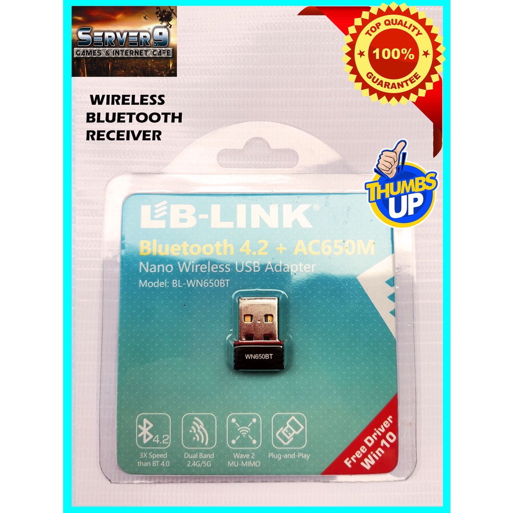 LB- LINK Bluetooth Nano Wireless receiver USB Adapter | Shopee Philippines