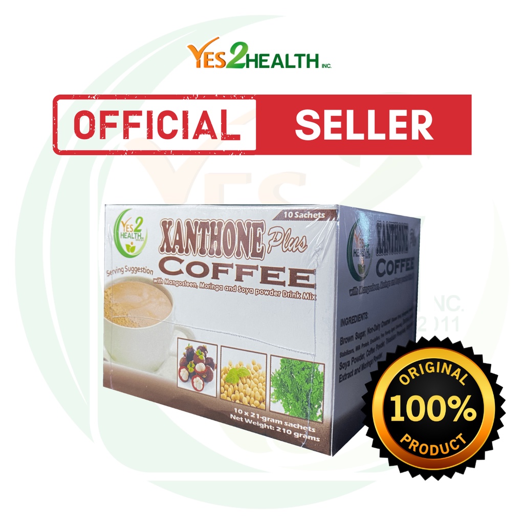 Xanthone Plus Coffee with Mangosteen, Moringa, and Soya Powder Drink ...