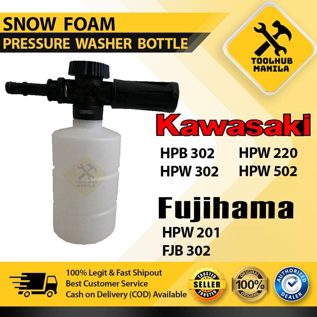 Snow Foam Bottle Foam Cannon for KAWASAKI Portable Sprayer Automobile ...