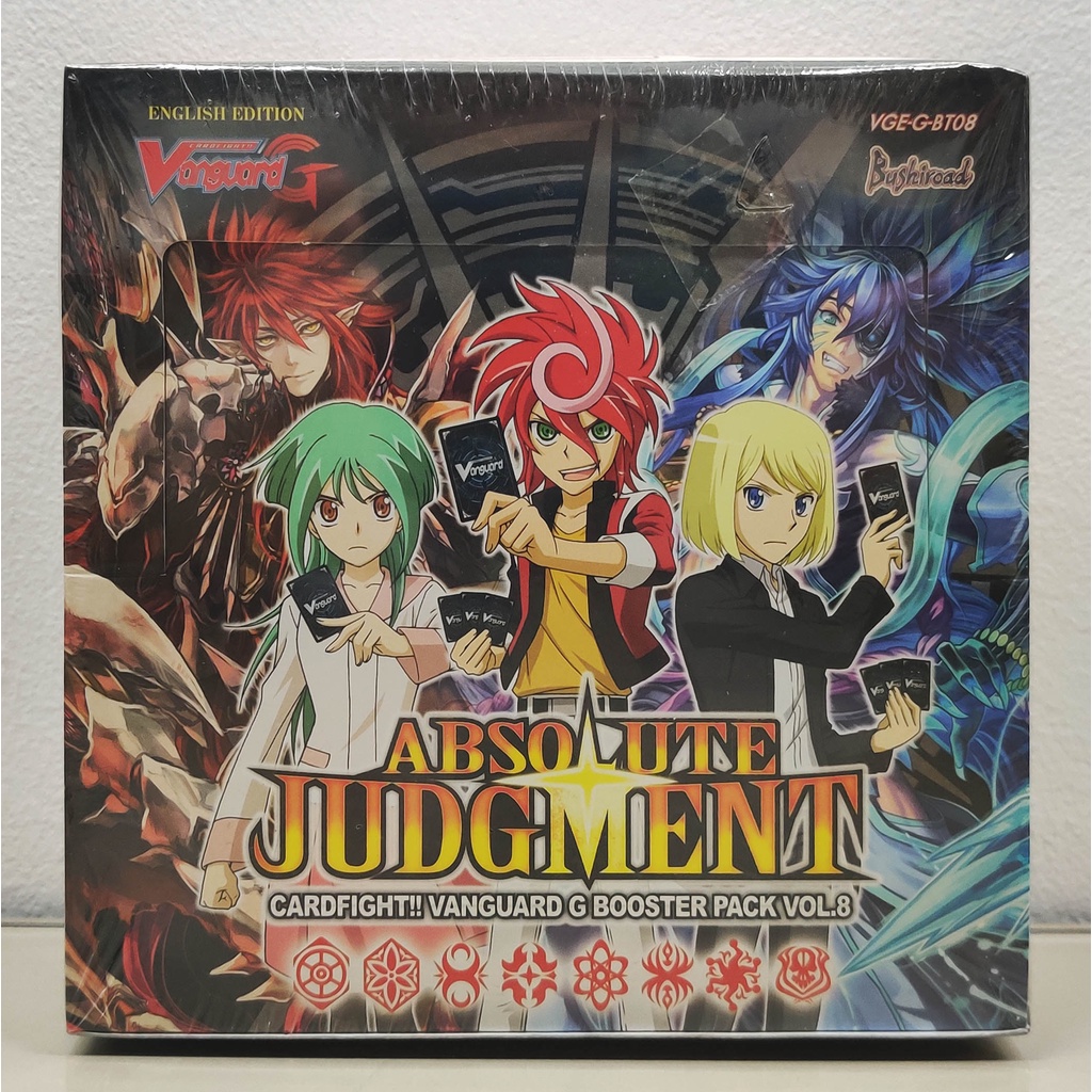 Cardfight!! Vanguard Absolute Judgment GBT08 30s | Shopee Philippines