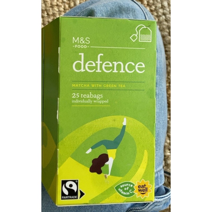M&S Defence Matcha with Green Tea - 25 teabags | Shopee Philippines
