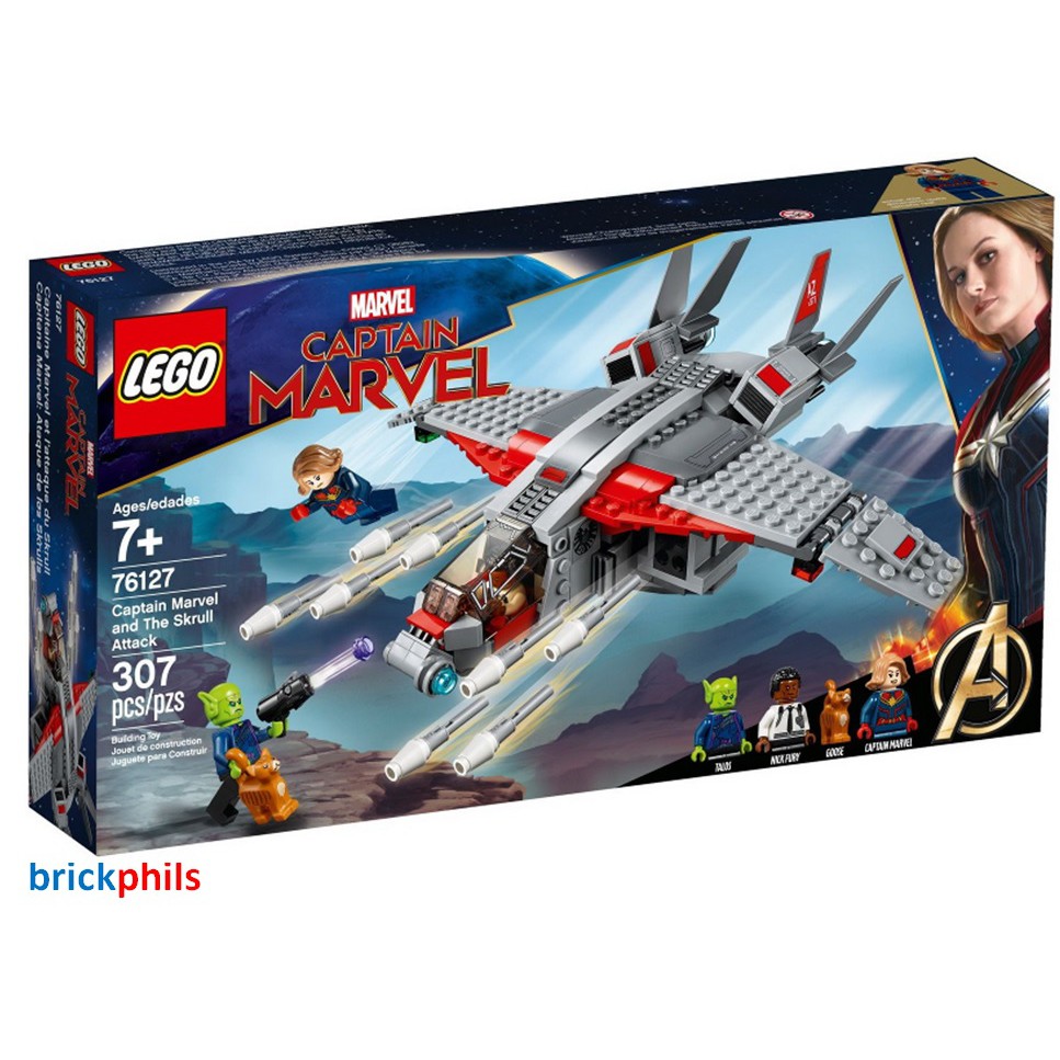 Lego 76127 Captain Marvel and The Skrull Attack | Shopee Philippines