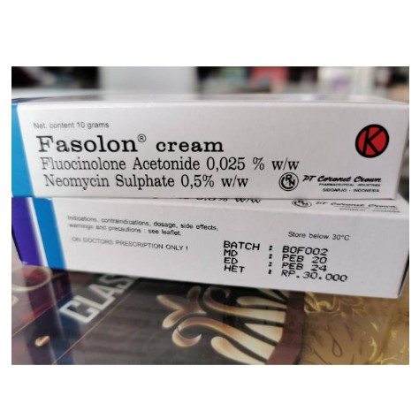 Fasolon Cream 10 G | Shopee Philippines