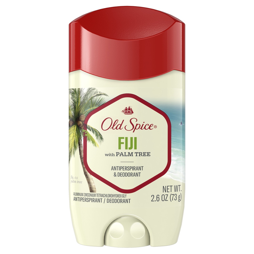 Old Spice Fiji with Palm Tree Anti-Perspirant & Deodorant Fresher ...