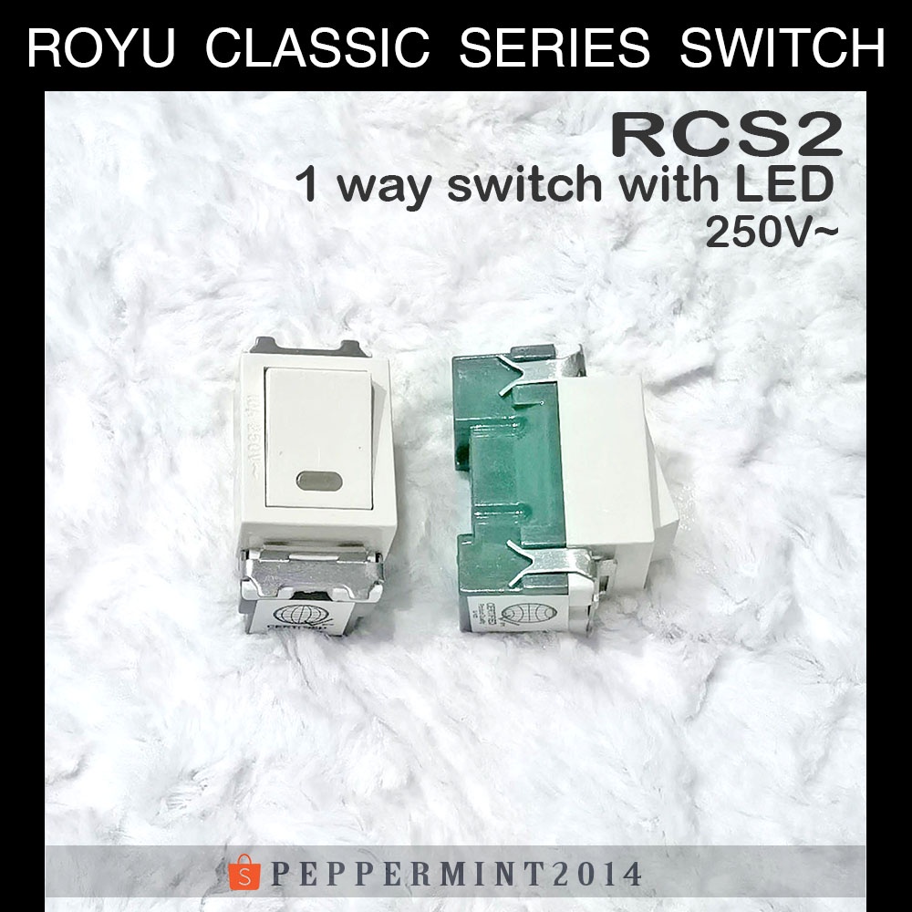 Royu Classic Series Switch LED RCS2 without LED RCS1 3 way Switch RCS3 ...
