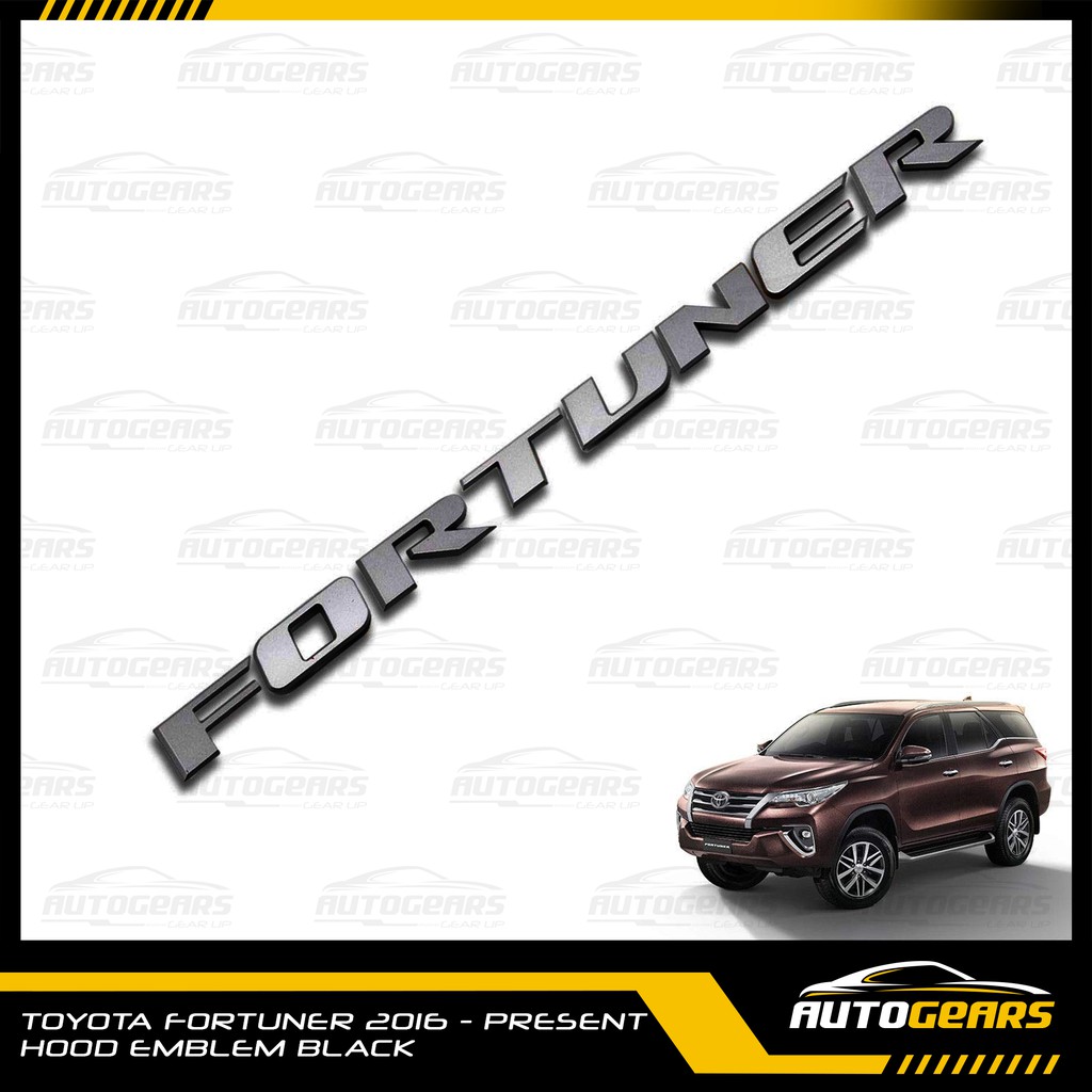 Toyota Fortuner (2005 - 2025) Hood Emblem | Shopee Philippines