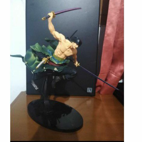 Bwfc zoro banpresto figure original used | Shopee Philippines