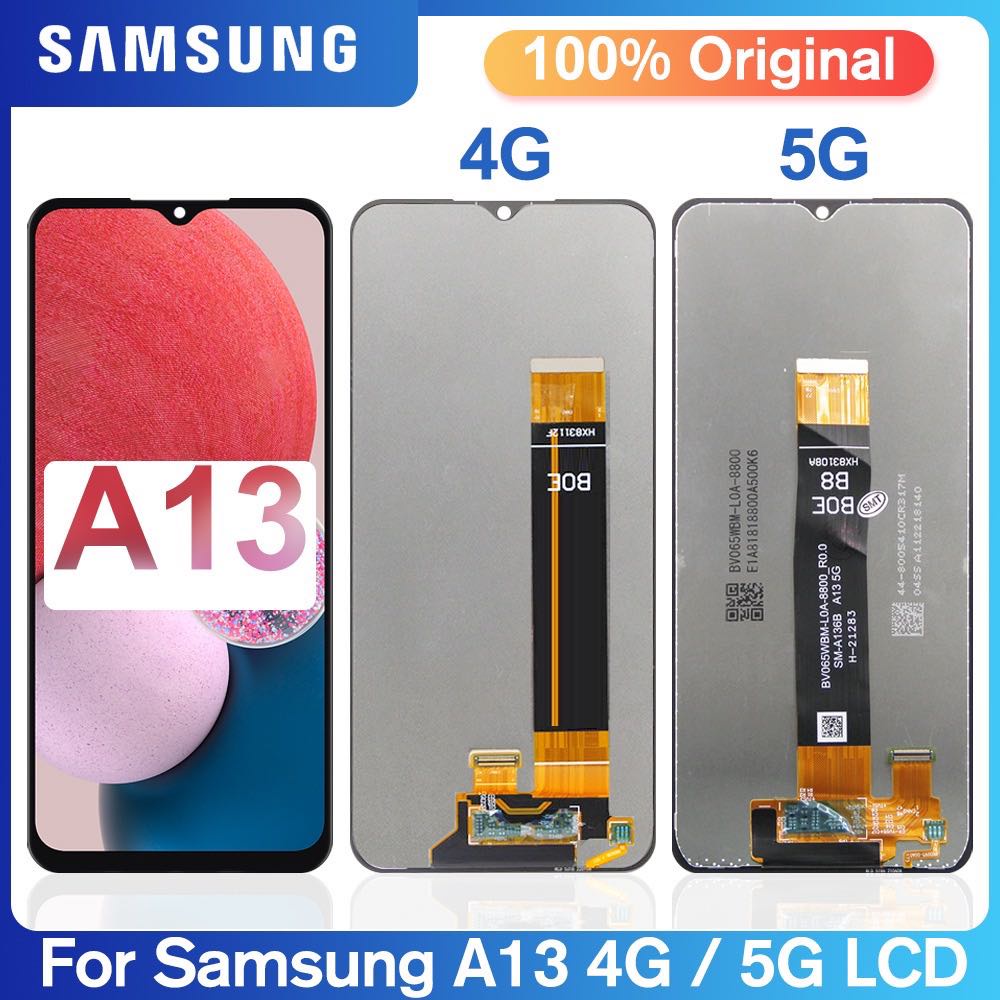 Original Lcd For Samsung Galaxy A136 A13 5G lcd touchscreen replacement ...