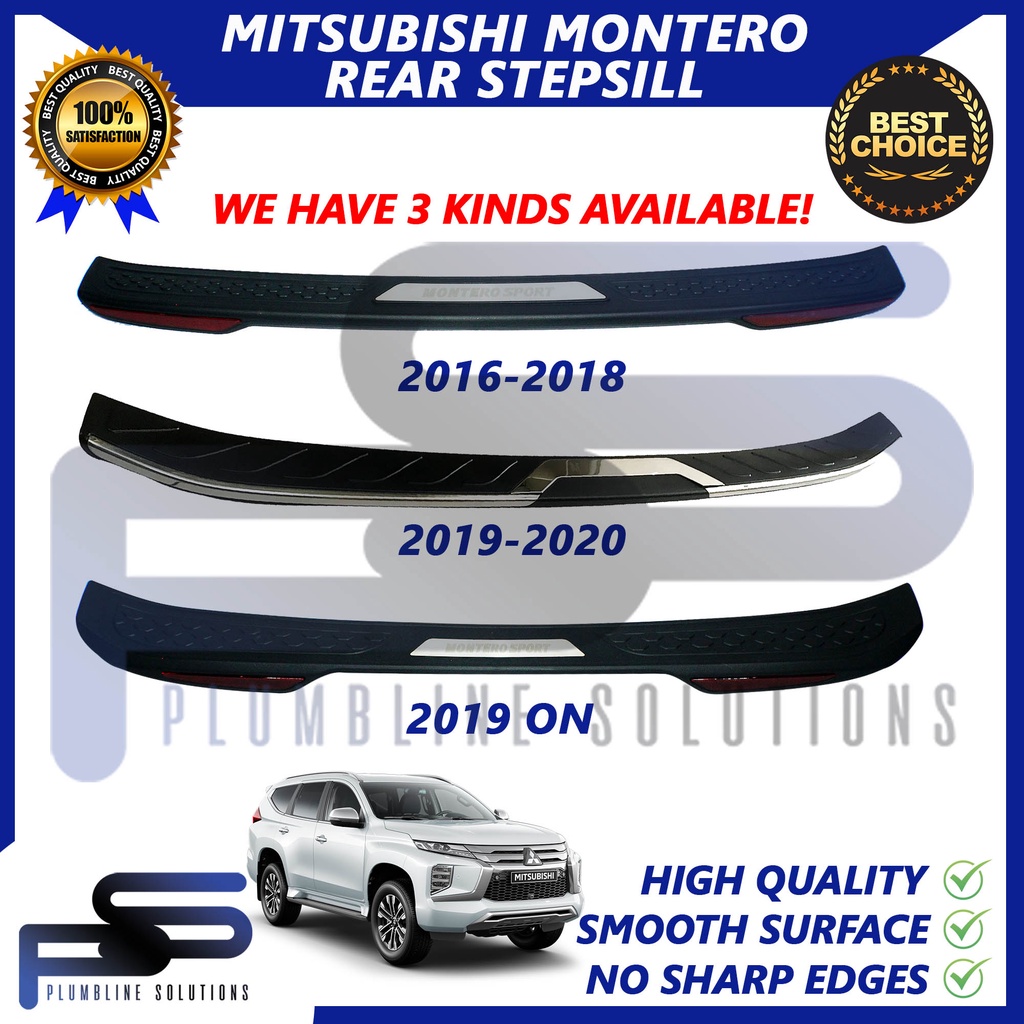 Rear Stepsill for Mitsubishi Montero Sport GLS GT GLX 2008 - 2015 / ...