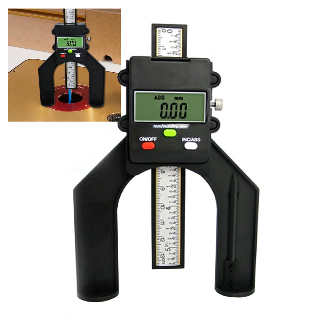 Digital Self Standing Depth Gauge w/ Magnetic Feet 80mm | Shopee ...