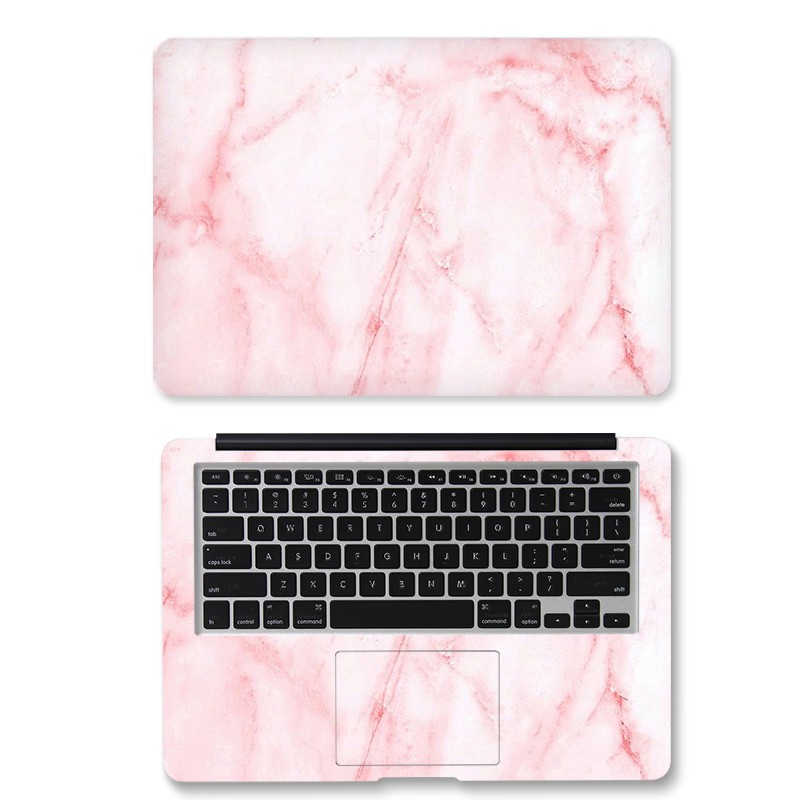 Marble laptop skin vinyl two sides laptop skin for 11/12/13/14/15/17 ...
