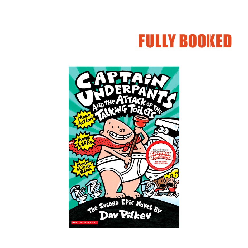 Captain Underpants and the Attack of the Talking Toilets (Paperback) by ...