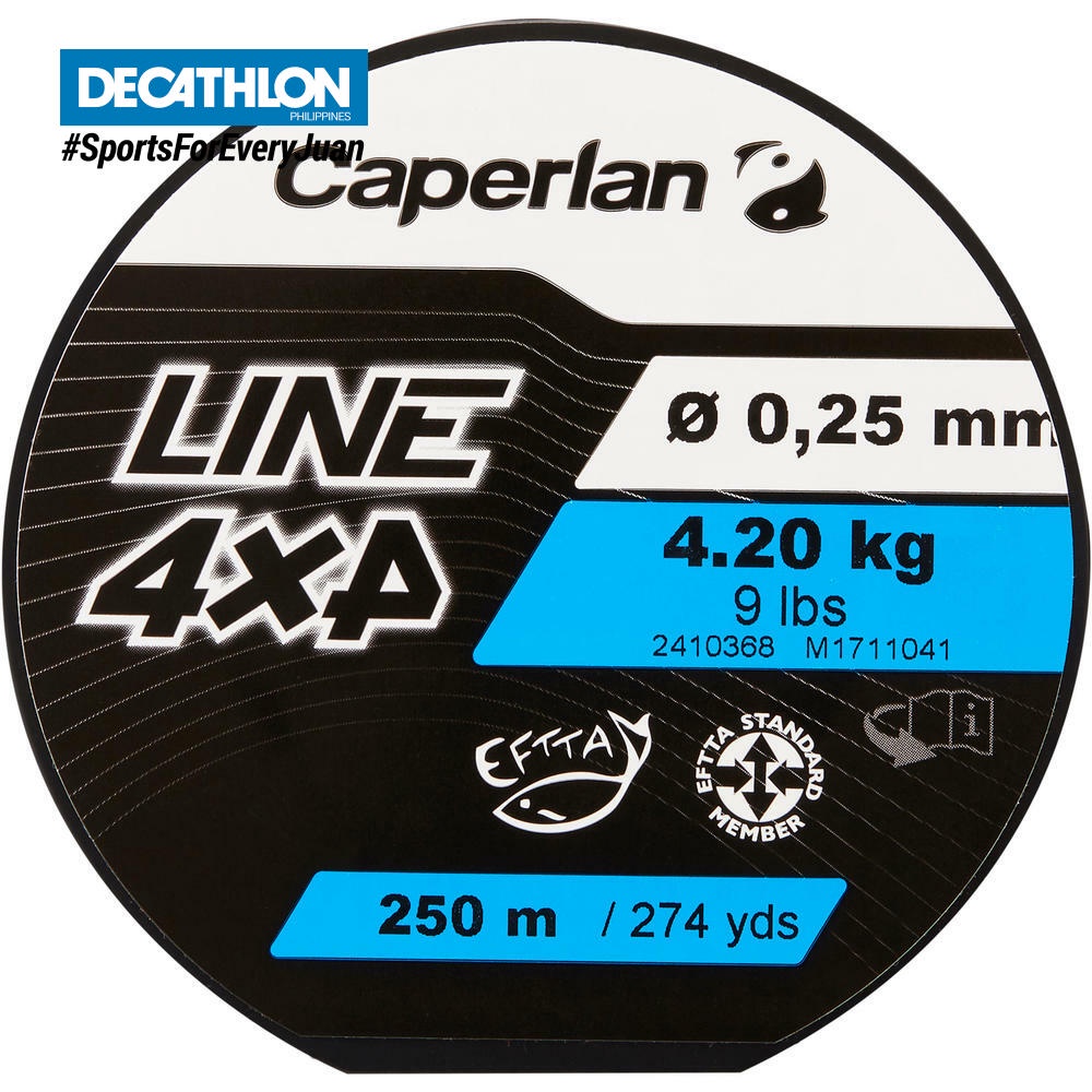 Decathlon Caperlan Fishing Line 4x4 250m | Shopee Philippines