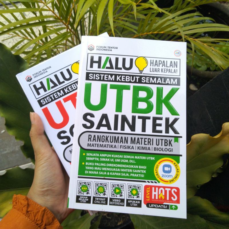 Saintek UTBK Book: HALU Memorization Outside The Head! Last Night's Need System | Shopee Philippines