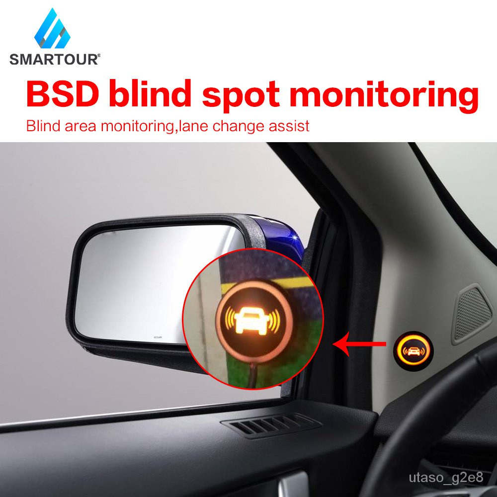 Smartour Car Blind Spot Mirror Radar Detection System BSD BSA BSM Microwave Blind Spot ...