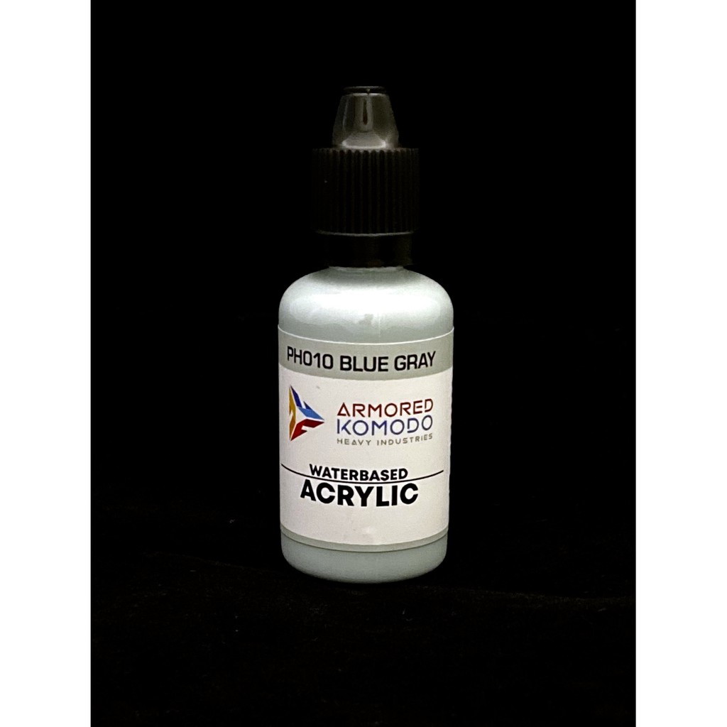 Blue Gray PH010 Waterbased Acrylics 30ml Armored Komodo | Shopee Philippines
