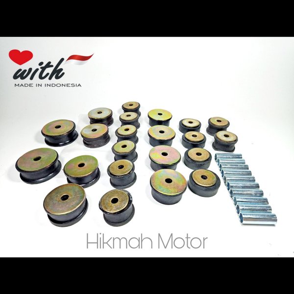A SET Of Rubber Chassis Mounts For The TOYOTA LANDCRUISER HARDTOP 2F ...