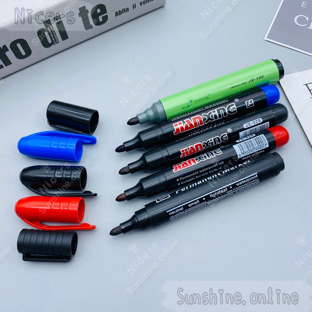 Jianxing 1PC Permanent Marker pental pen | Shopee Philippines