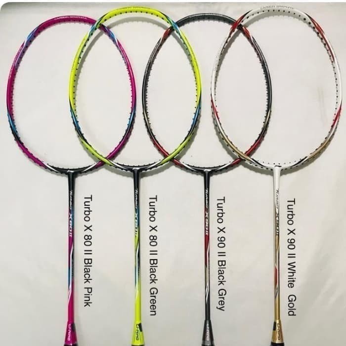 Badminton LINING TURBO X80 GEN 2-TURBO X 90II GEN 2 Racket Package ...