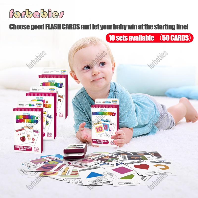 Flash Cards Family Preschool Education learn English Word Cards for ...