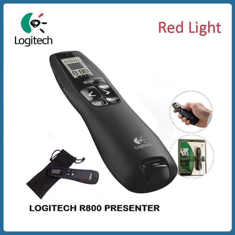 Logitech R800 / R400 Wireless Presenter Laser Pointer 2.4GHz Remote ...