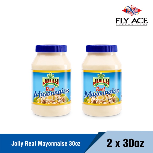 Jolly Real Mayonnaise 30oz x 2 | Shopee Philippines
