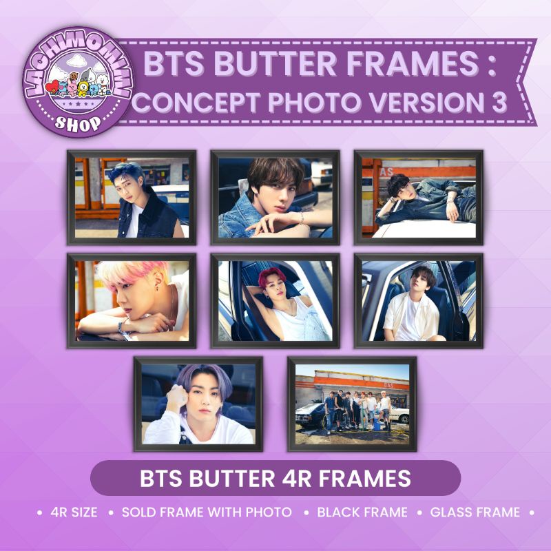 BTS Butter 4R Frames Concept Photo Version 3 | Shopee Philippines